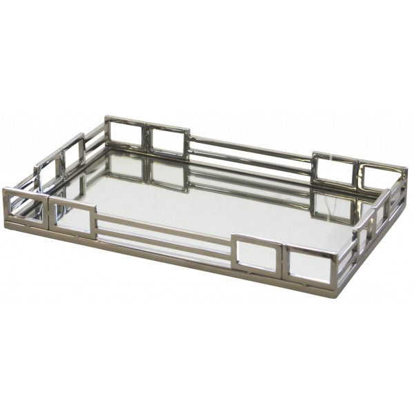 Vienna Rectangular Mirrored Tray – LUXE FURNITURE & HOMEWARES